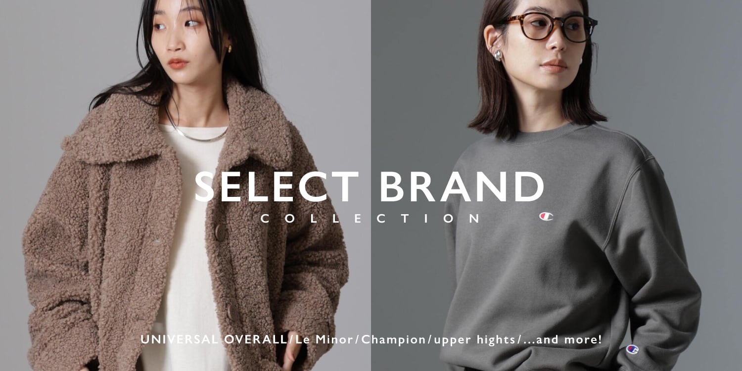 women's SELECT BRAND COLLECTION vol.1｜ナノ・ユニバース公式通販サイト｜NANO universe