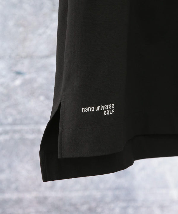 nano universe GOLF / サッカー ストライプ 半袖 シャツ