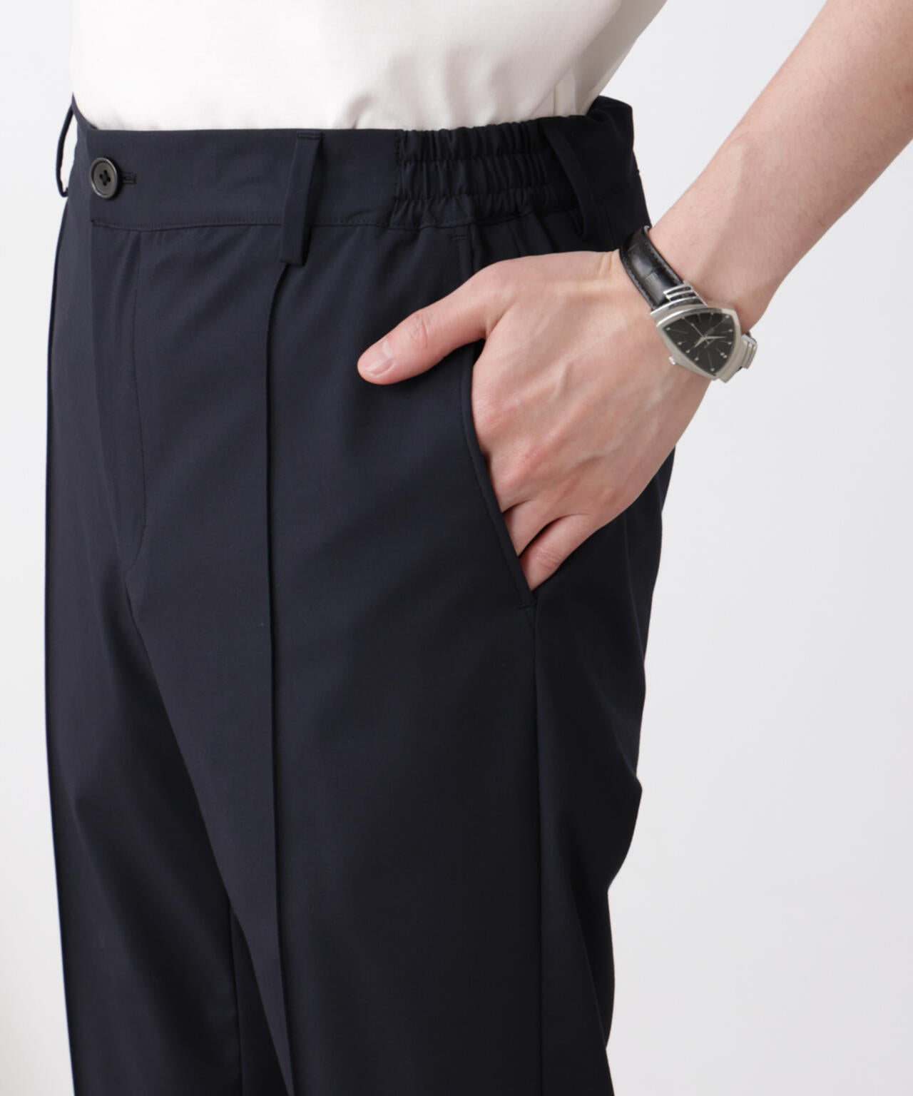 N TROUSERS BASIC｣トロピカルストレッチパンツ（セットアップ可）