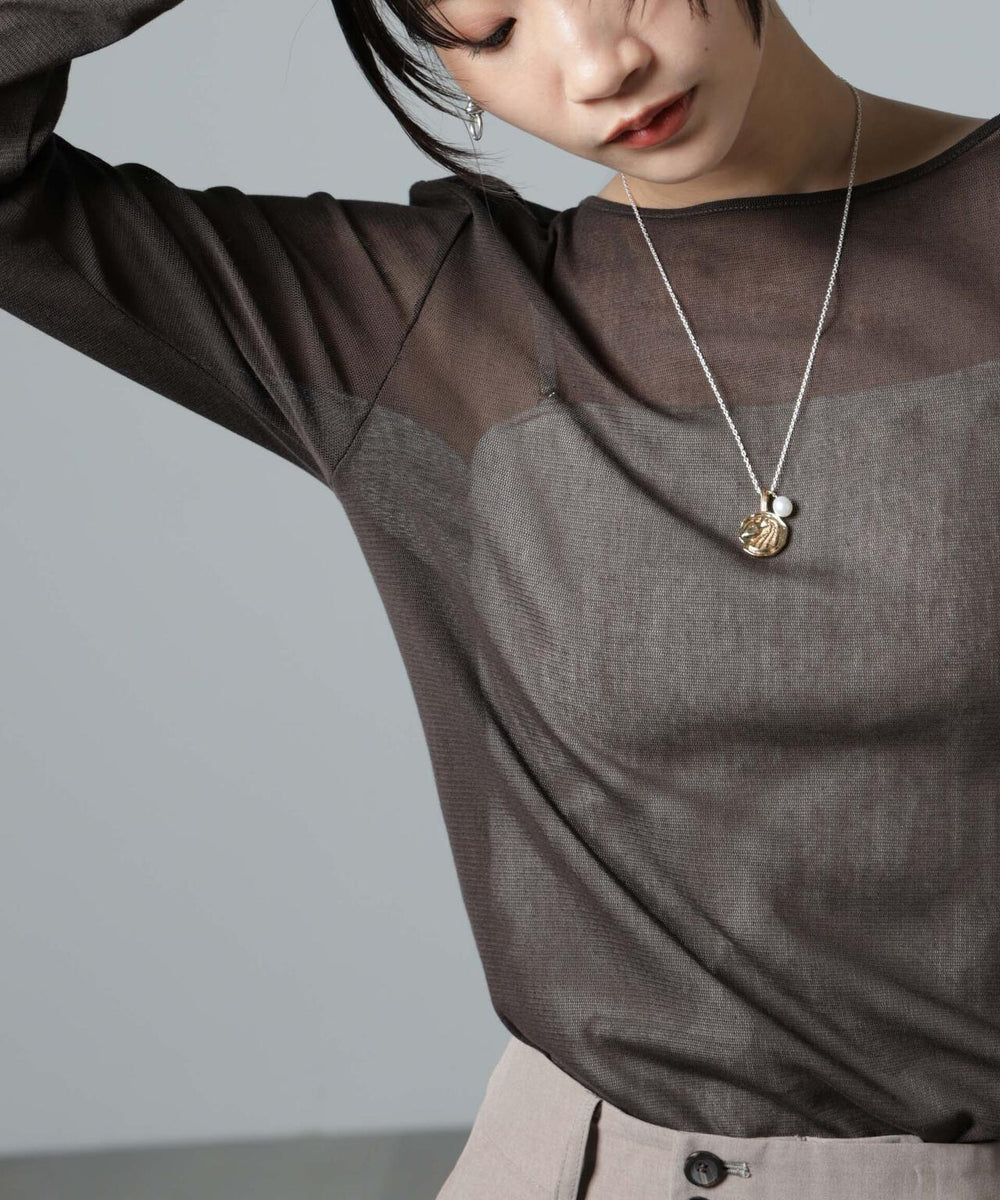 IRIS47 / aquarius necklace