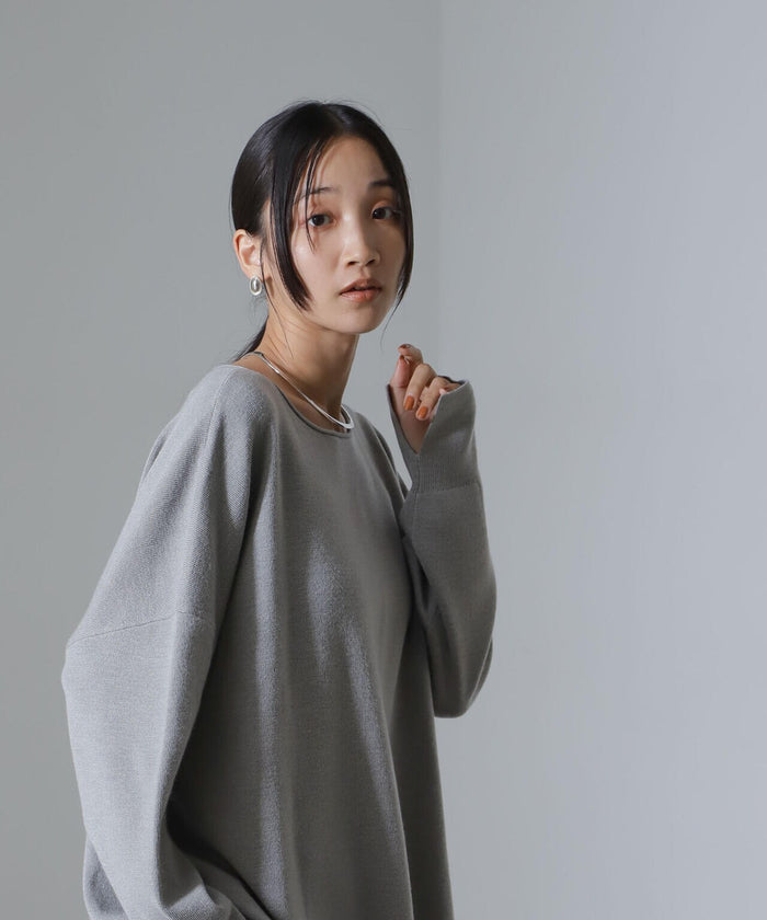 モチッと 毛玉抑制 ニット プルオーバー（セットアップ可）