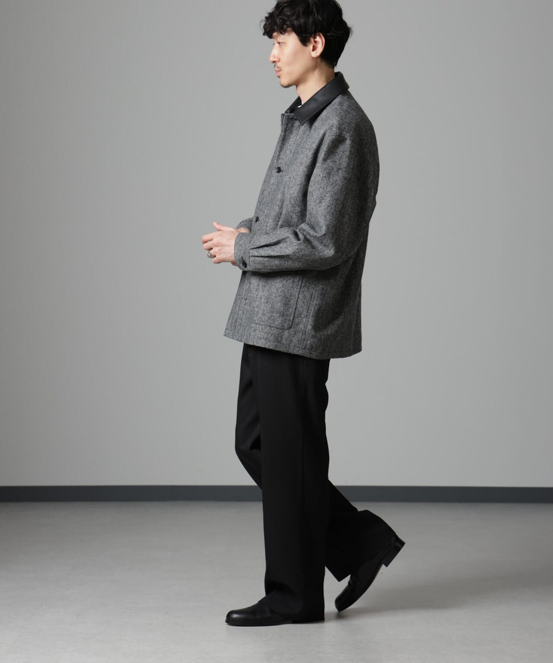 ツイード ライク カバー ジャケット