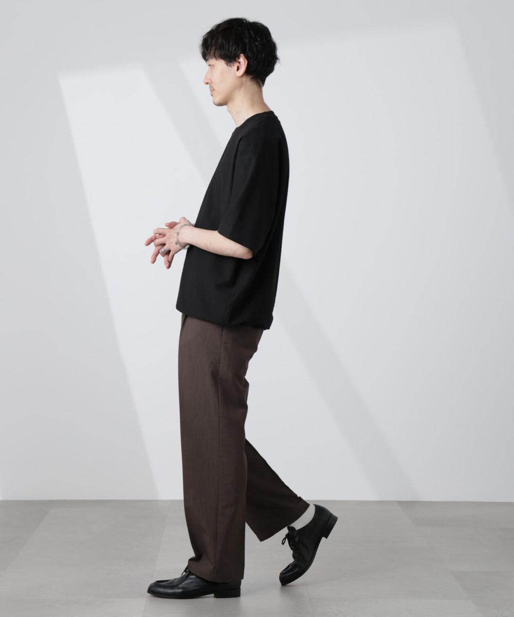 シルケット サッカー ワイド Tシャツ 半袖