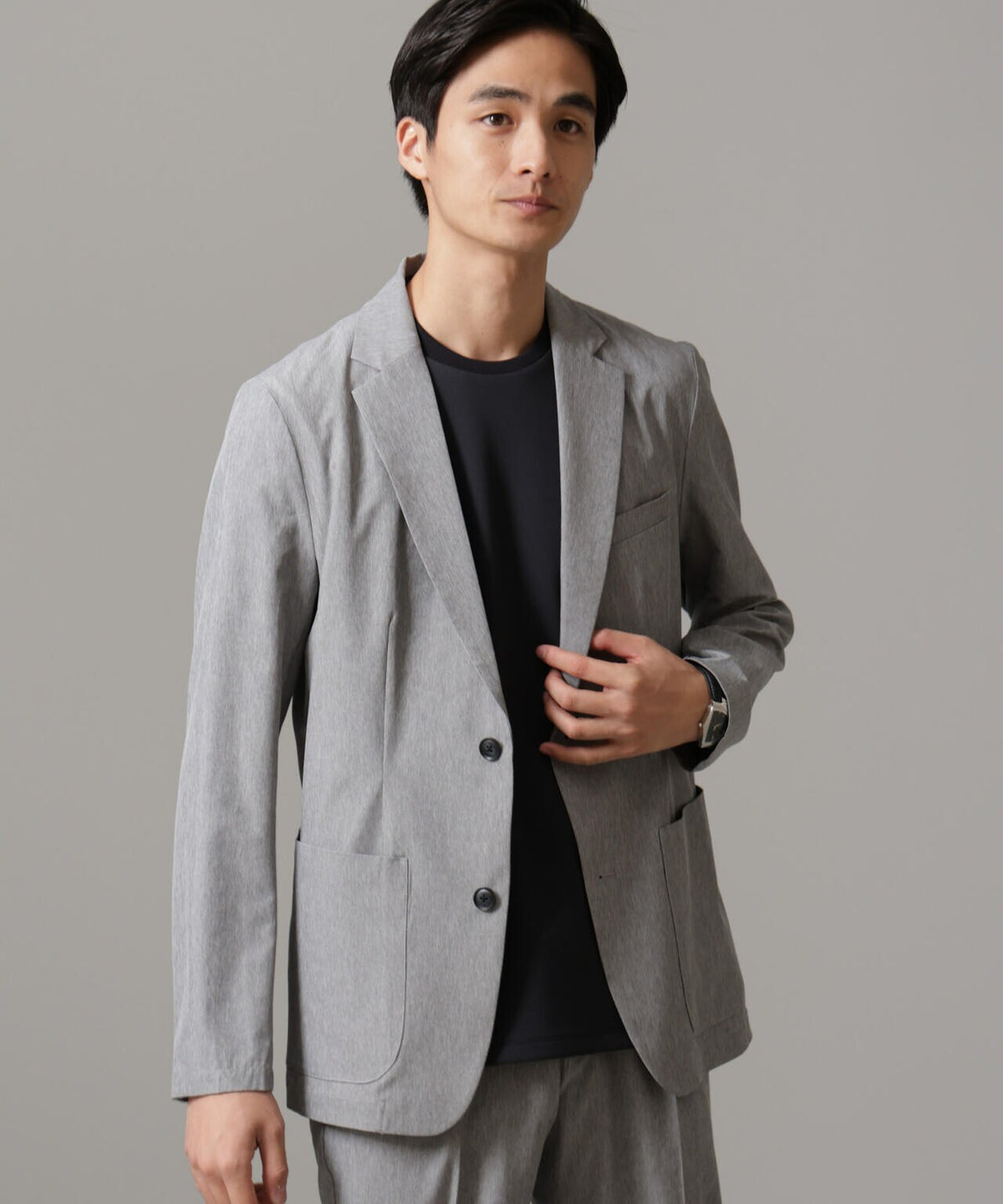 ライト ウェイト メランジ セットアップ