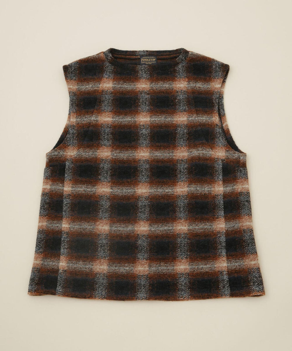 PENDLETON/別注 Raglan Over Vest